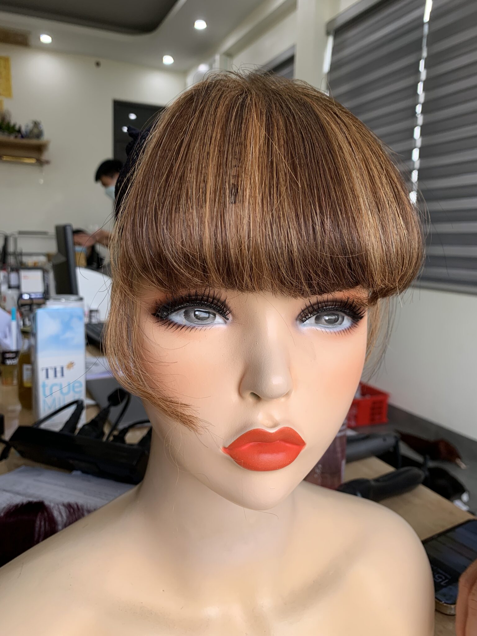 Removable bang color – Vietnamhairluxury